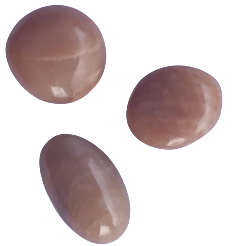 Peach Moonstone Tumbled Stone - Arasia-Shop